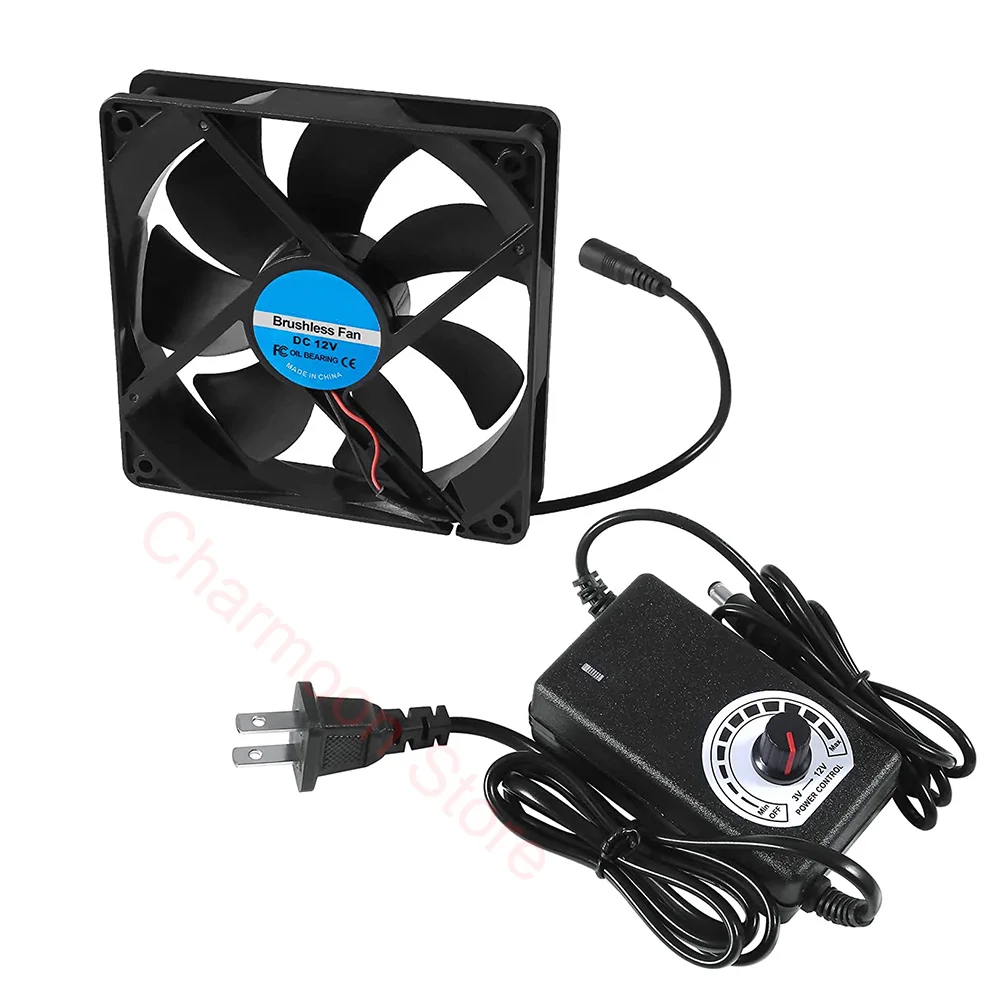 Ventilador-alimentado-por-CA-con-controlador-de-velocidad-110V-220V ...