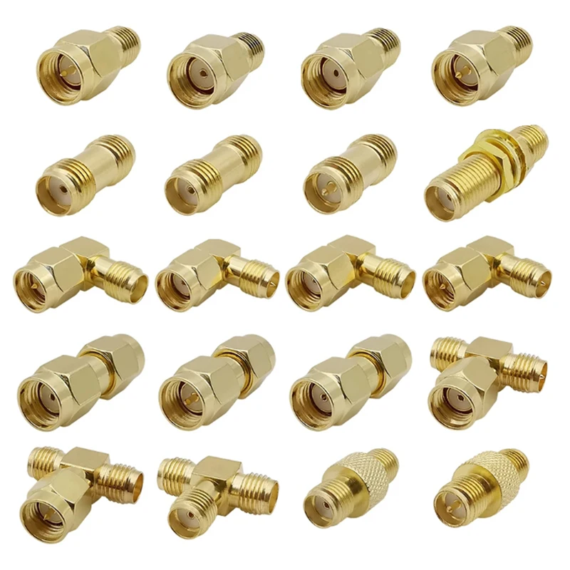 2Pcs-SMA-Connector-Male-Female-Jack-Plug-RP-SMA-RP-SMA-Straight-Right ...