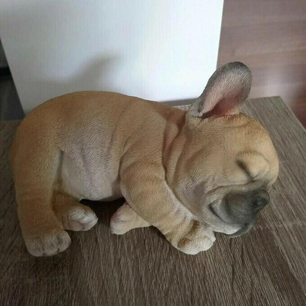 Estatua de perro bueno, estatua de cachorro de 2 estilos, expresión ...