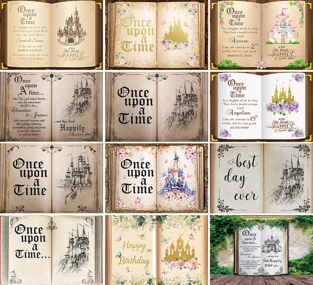Fairy Tale Book Once Upon A Time