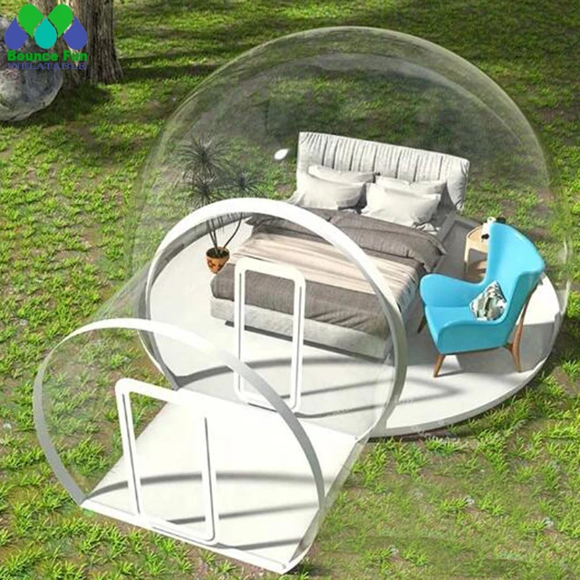 6m Outdoor Camping Inflatable Bubble Tent Large DIY Clear House Home ...