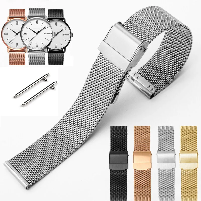 Quick-Release-Milanese-Strap-Universal-Bracelet-for-DW-20mm-22mm-12mm ...