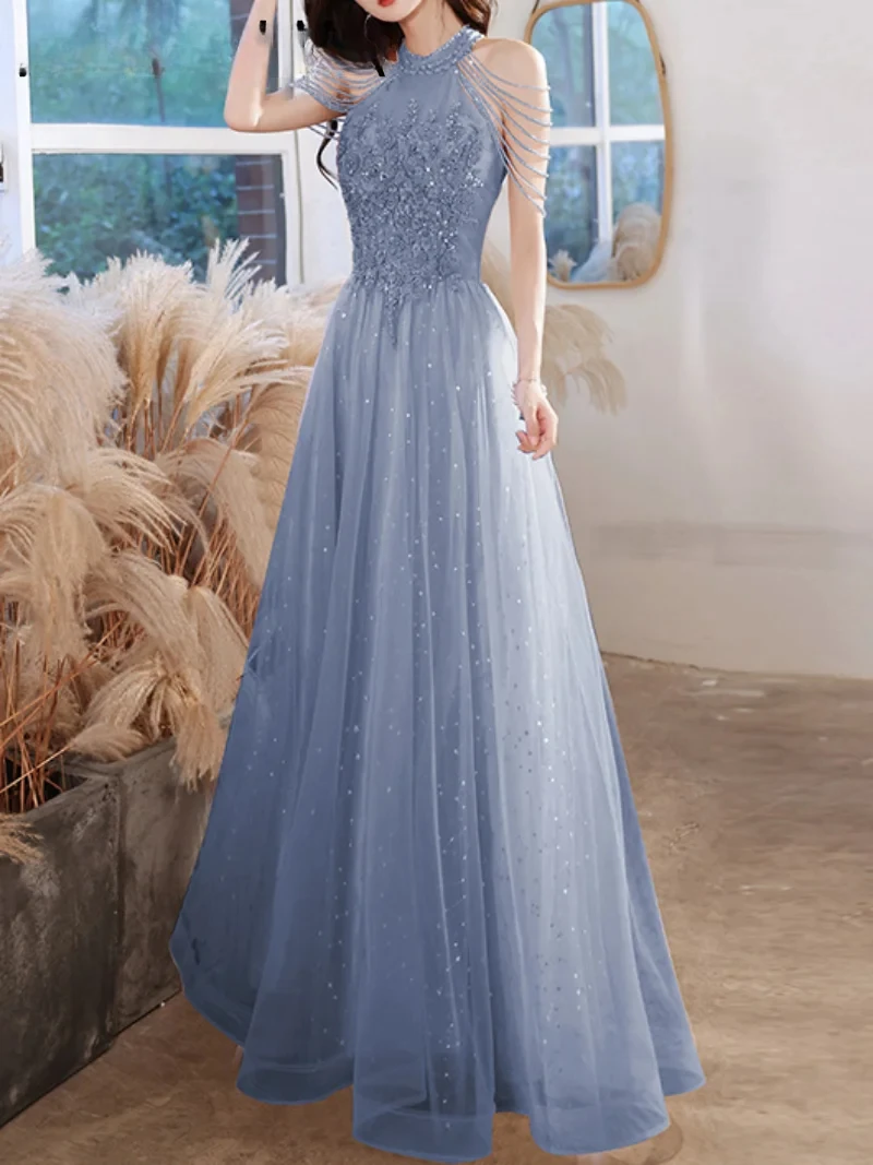 Prom Party Cocktail Evening Long Luxury Evening Dresses 2025 Women ...