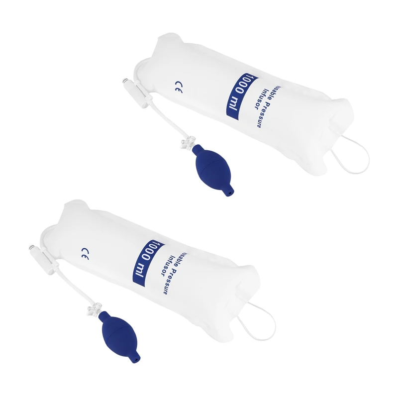 2X-1000Ml-Reusable-Pressure-Infusion-Bag-With-Pressure-Display-Infusion ...
