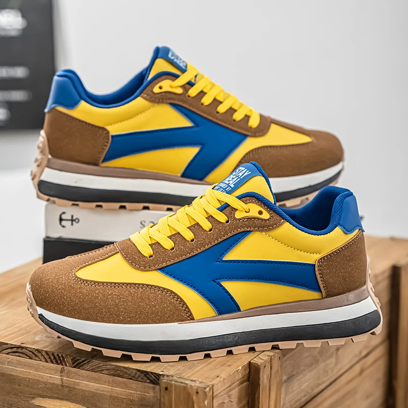 Zapatillas-de-deporte-con-plataforma-Vintage-para-hombre-zapatos ...