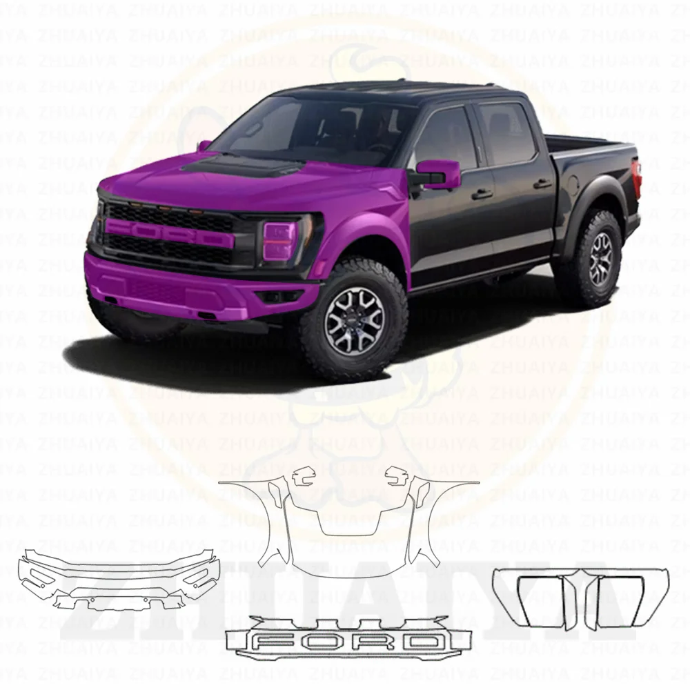 Ford Raptor Purple