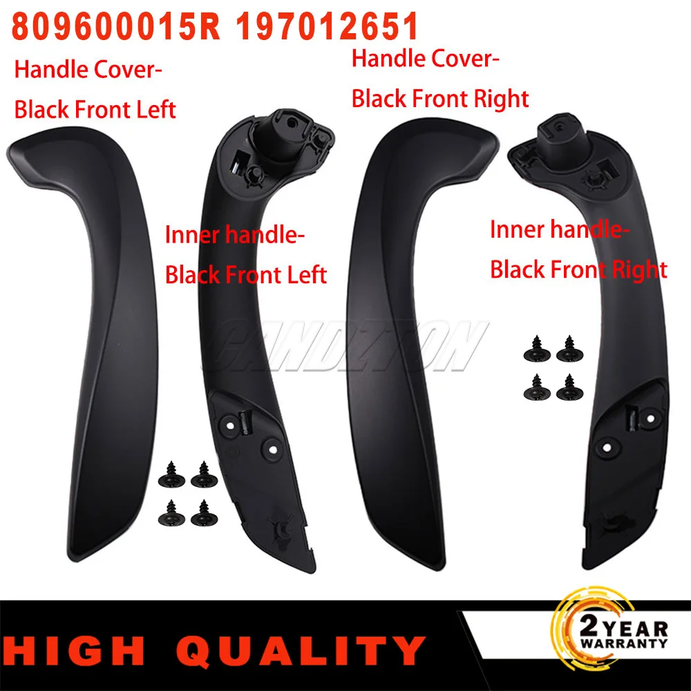Interior-Car-Front-Left-Or-Right-Inner-Door-Handle-With-Cover-For ...