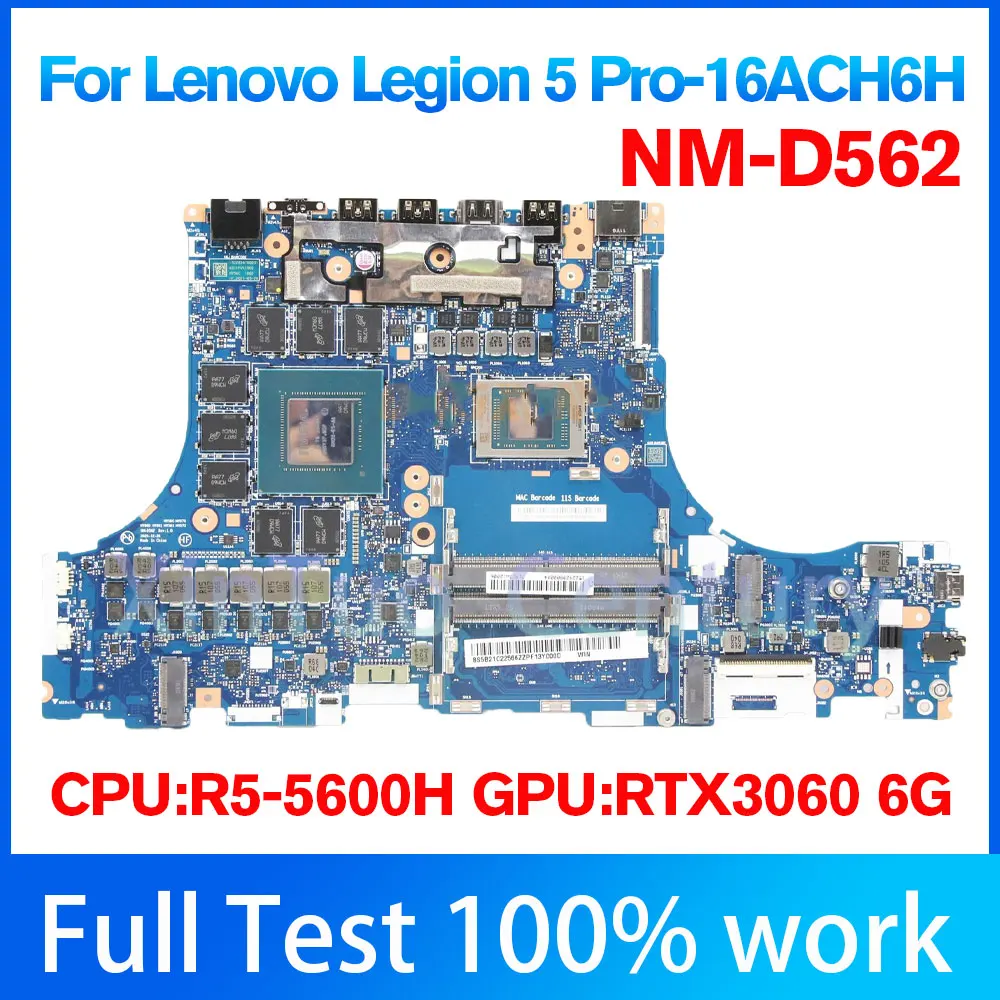 Placa-m-e-port-til-para-Lenovo-Legion-5-Pro-16ACH6H-NM-D562-CPU-R5 ...