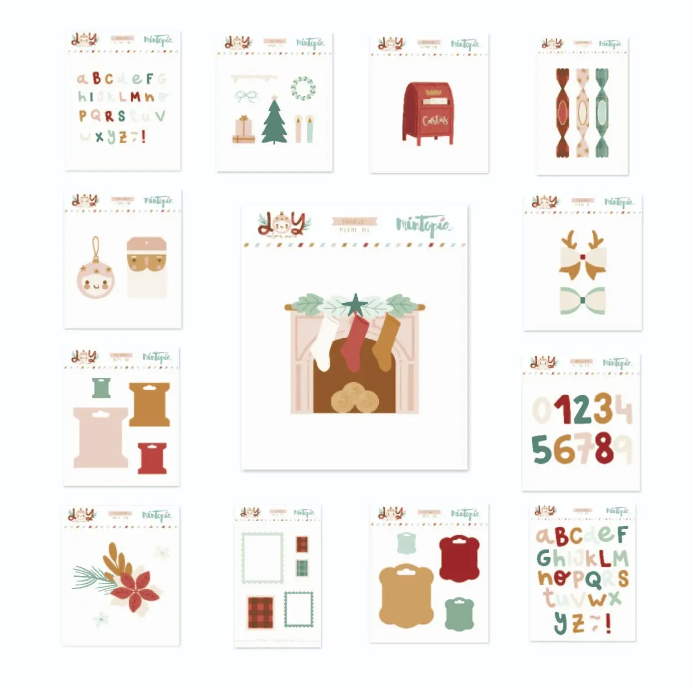 Troqueles de corte de metal de España, etiqueta de adornos navideños, decoración de papel de ...