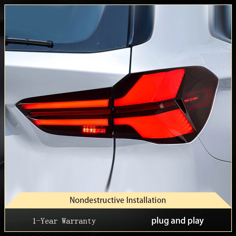 2 PCS Lamps For BMW X1 F48 F49 2016-2022 Tail Light DRL Brake Lamp Turn ...