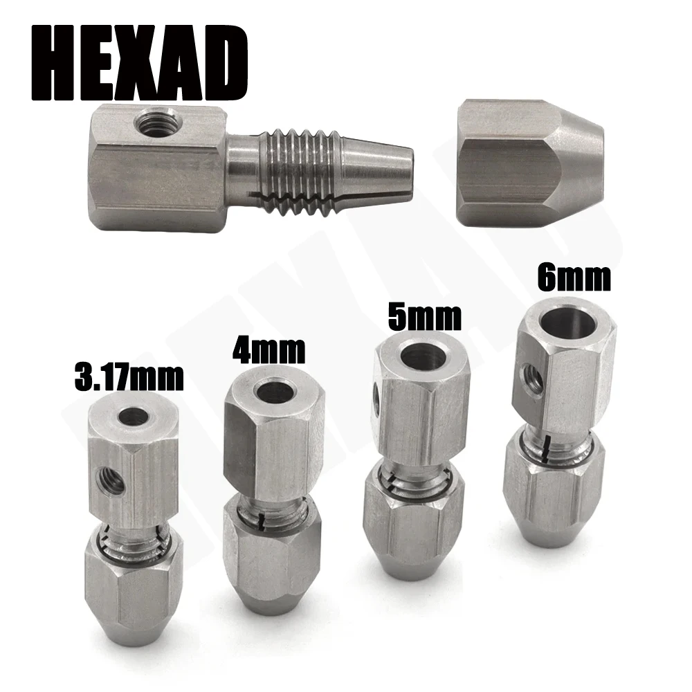 CNC RC 보트 유연한 커플링 스테인레스 스틸 플렉스 콜릿 커플러, 모델 전기 보트용 모터 샤프트 로커, 3.17mm, 4mm ...