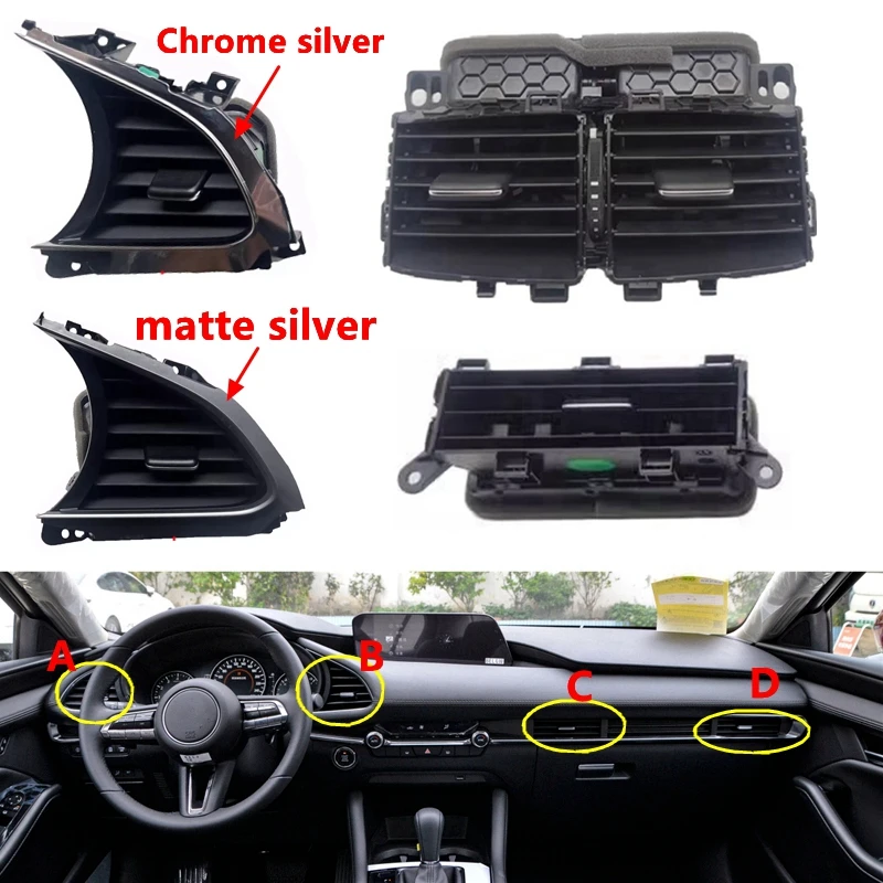 Car-Rear-Air-AC-Vent-Air-Conditioner-Outlet-For-Mazda-3-Axela-2020-2021 ...