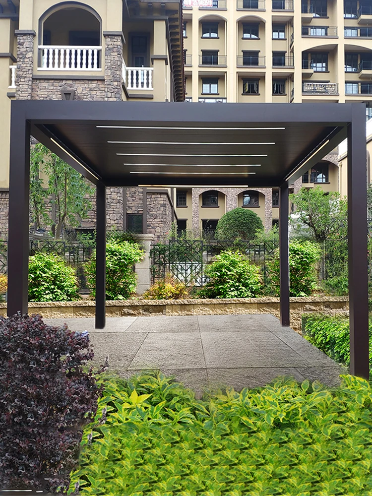 Electric-pavilion-Aluminum-Gazebo-Outdoor-Terrace-Roof-Louvre ...