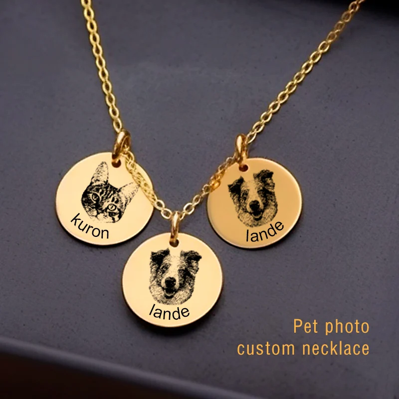 Personalized-Pet-Cat-Dog-ID-Tag-Collar-Accessories-MW001-Custom ...