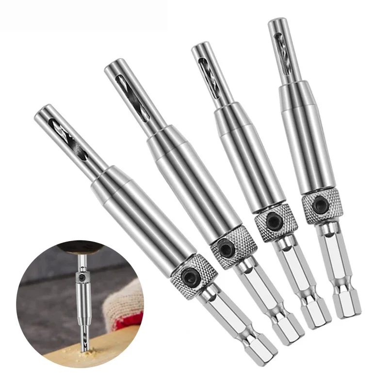4-Pcs-set-HSS-Self-Centering-Hinge-Drill-Bits-Set-Door-Cabinet-Center ...