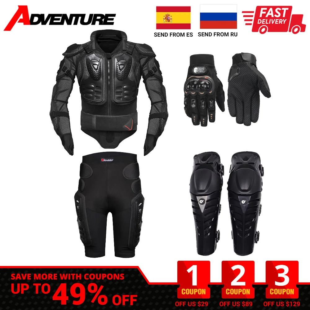 HEROBIKER-Motorcycle-Body-Armor-Motorcycle-Jacket-Suit-Men-Moto ...