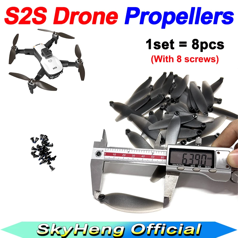 LSRC S2S Drone Propellers For S2S mini Dron Spare Paddles Original S2S ...