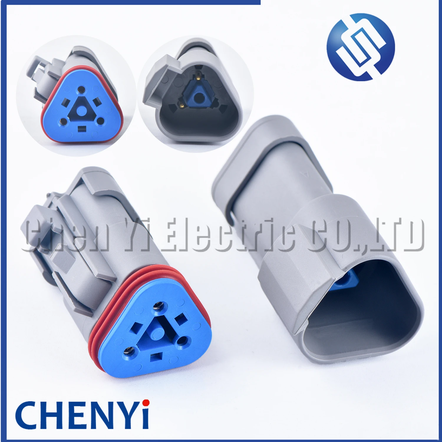 Deutsch-conector automático impermeable, 3 pines, AT04-3P-RJ120, DT04 ...