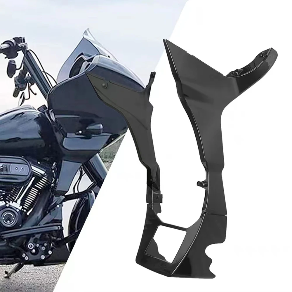Motorcycle-Black-Fairing-Spoilers-Cover-For-Harley-Touring-Road-Glide ...