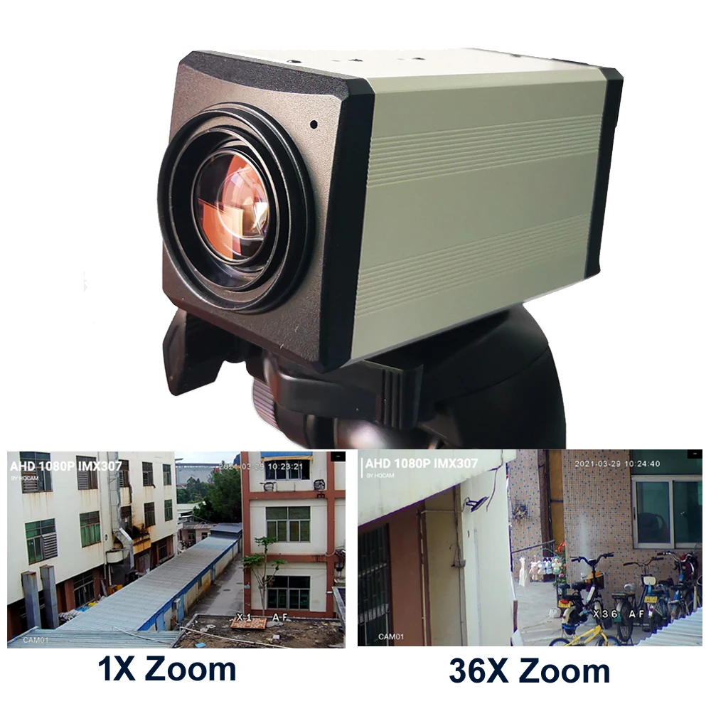 Analog Signal Cvbs 36x 50x Optical Zoom Auto Focus Cctv Box Camera Ahd ...