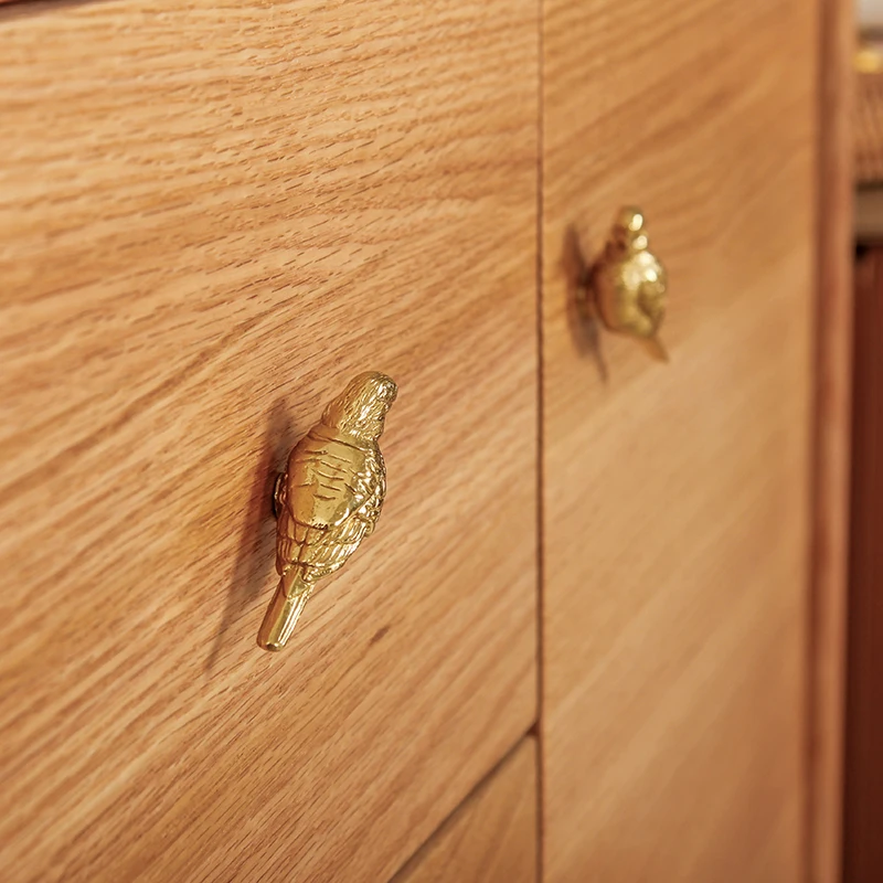 Creative-Brass-Fortune-Bird-Knob-Drawer-Cabinet-Door-Handles-Kitchen ...