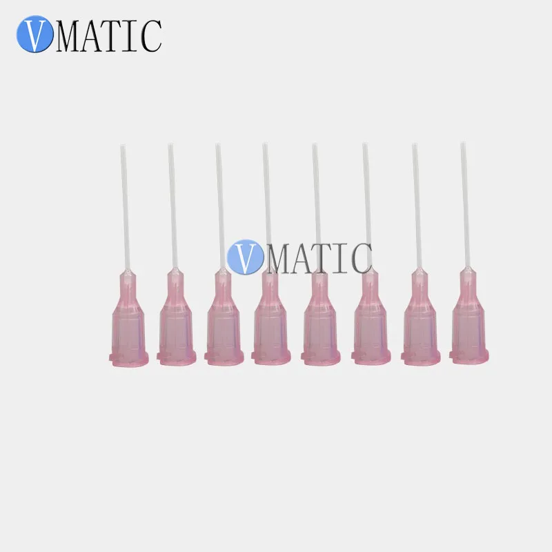 14-25G 1 Inch Protecting Glue Dispensing Tips Plastic Syringe Needle 1 ...