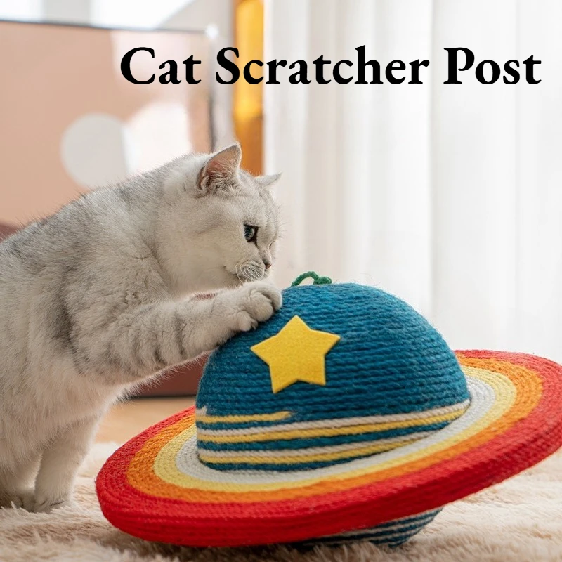 Cat Scratcher Post, Starry Sky Cat Scratching Posts for Indoor Cats ...