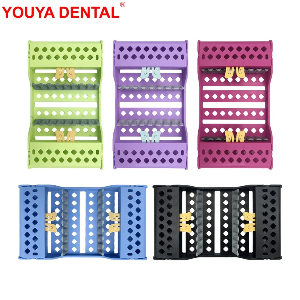 8-Slots-Dental-Disinfection-Instrument-Holder-Box-For-Resin-Filling ...