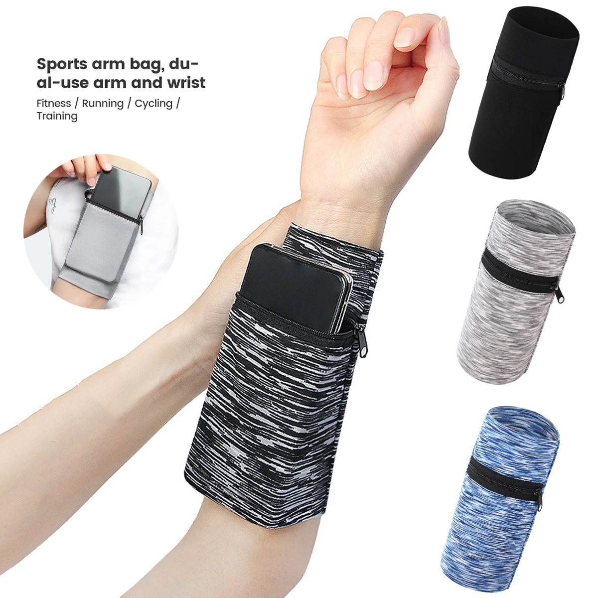 Running-Phone-Arm-Bags-Waterproof-Breathable-Sports-Gym-Mobile-Phone ...