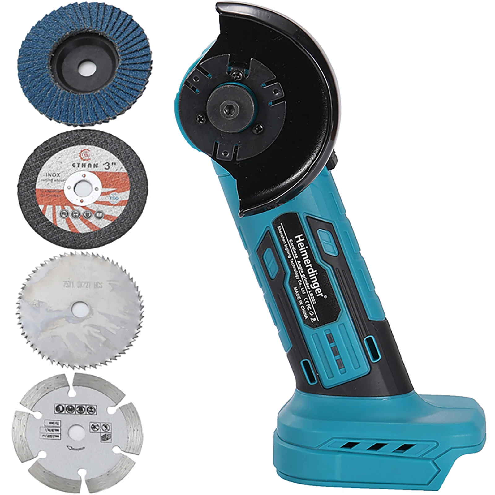 Heimerdinger-Brushless-Mini-Angle-Grinder-Kit-ferramenta-de-moagem-sem ...