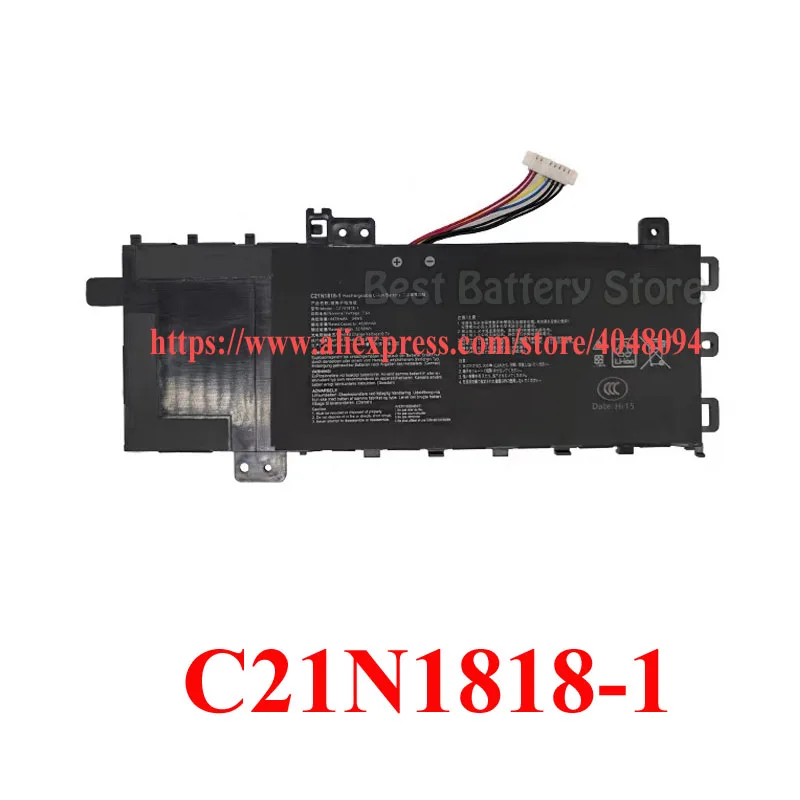 C21N1818 B21N1818 Laptop Battery For ASUS VivoBook 17 X712 X712FA ...