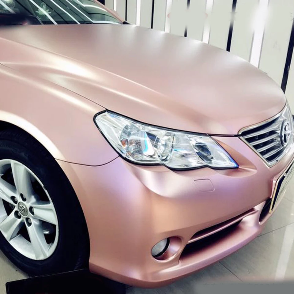 Rose Gold Vinyl Wrap
