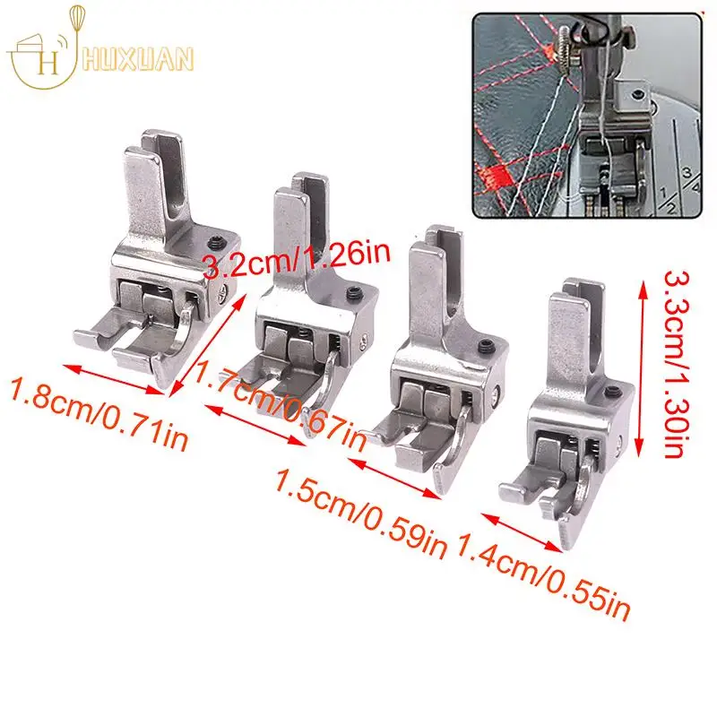 1Pc-211-13-14-15-16-Dual-Compensating-Raising-Presser-Foot-With-Guide ...
