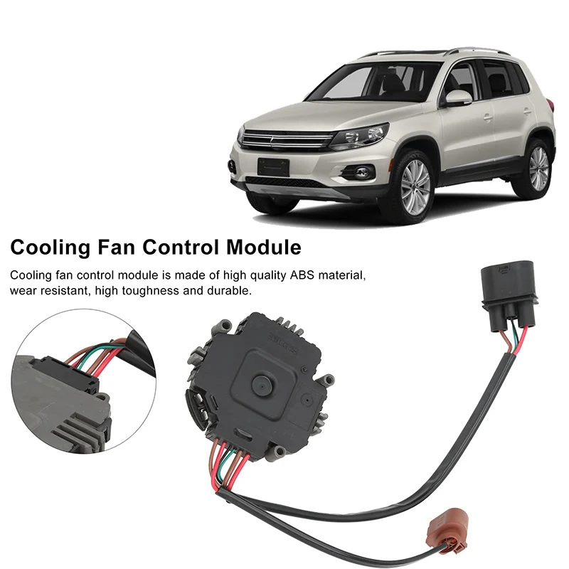 For-Audi-TT-VW-GTI-Golf-Jetta-Passat-High-quality-Cooling-Fan-Module ...
