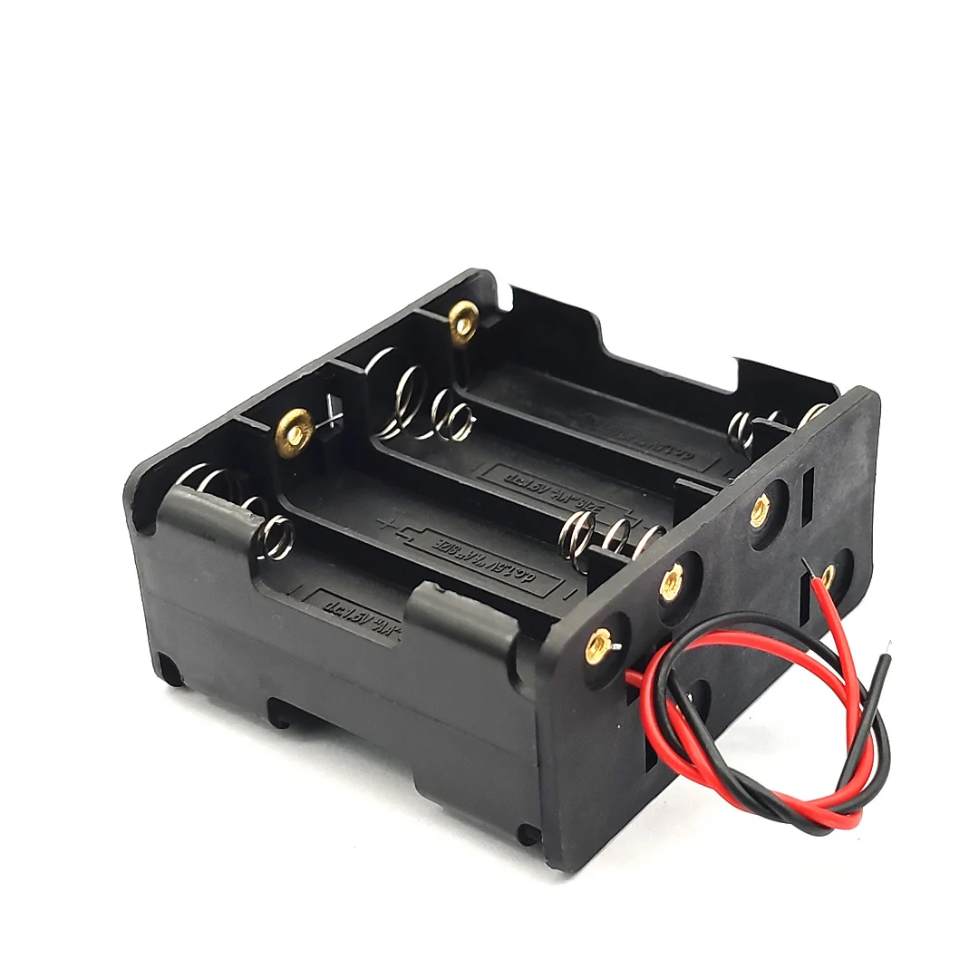 8AA 12V-Étui Pour Piles 8aa 12v, Boîtier De Rangement Pour Piles 8 ...