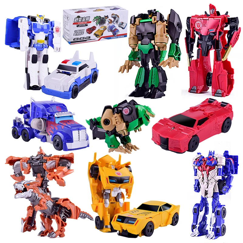 Newest Transformation Robot Car Toys 2 In 1Transforming Action Figures ...