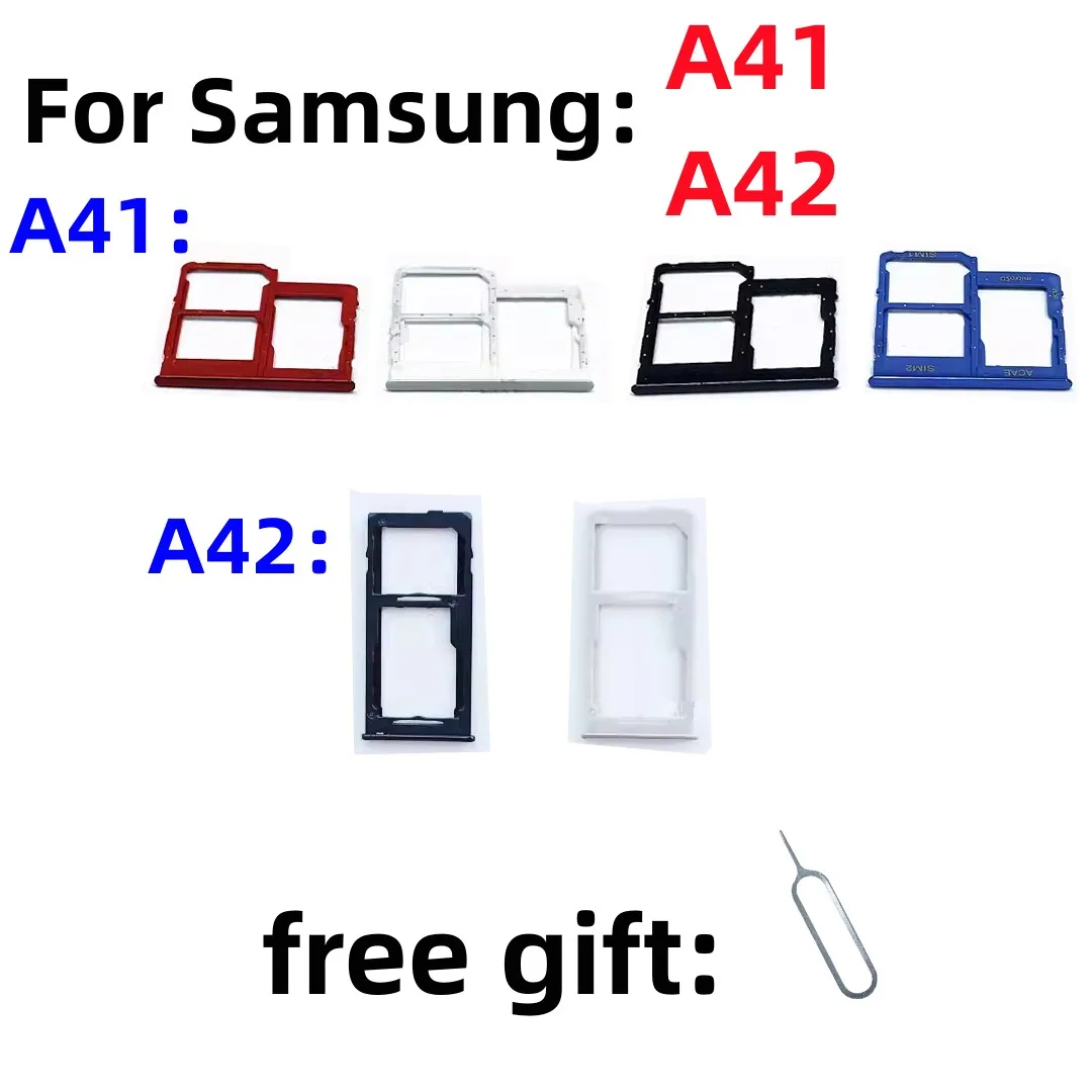 SIM Card SD Card Tray chip slot drawer card Holder For Samsung Galaxy ...