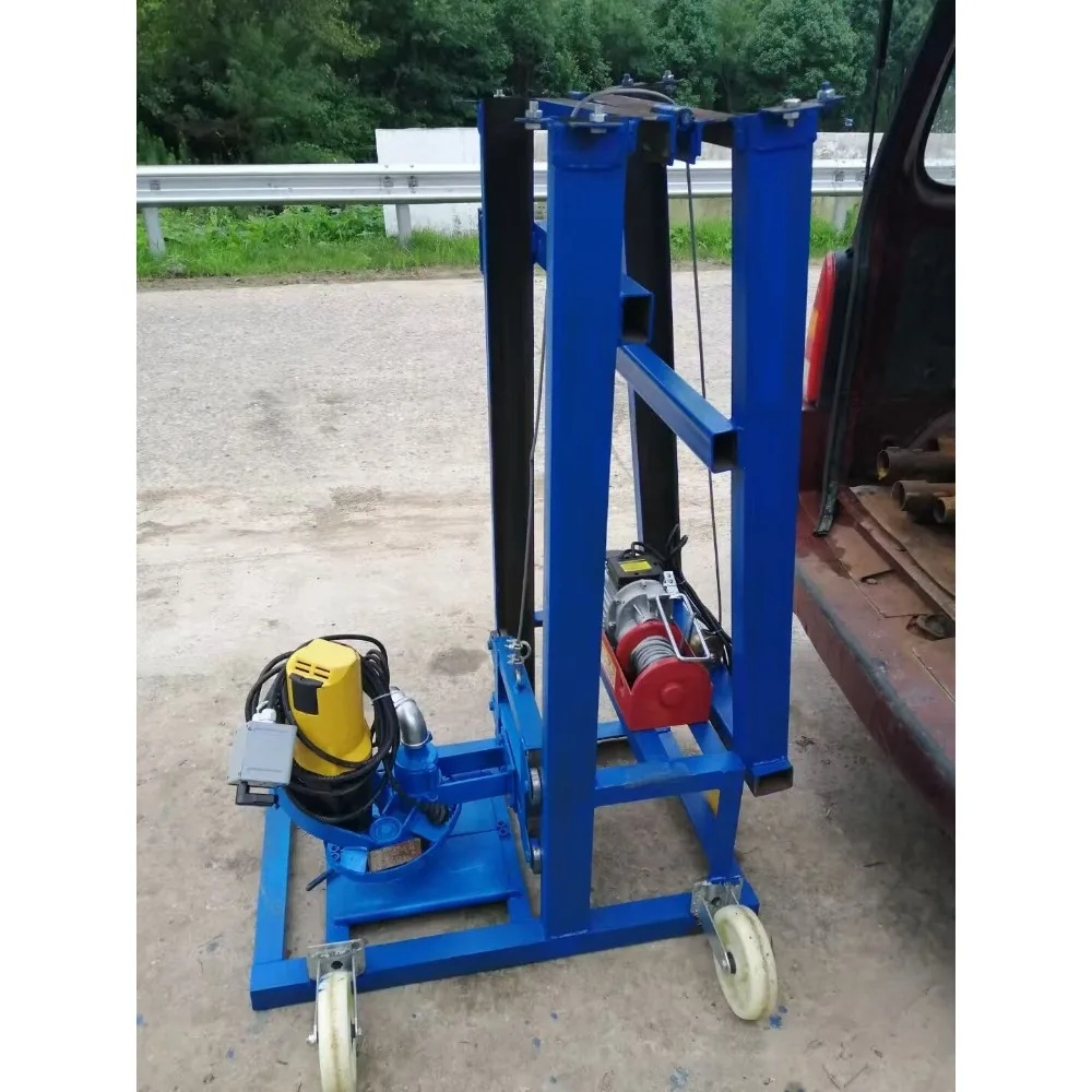 Gantry small electric folding water well drilling rig - AliExpress 1420
