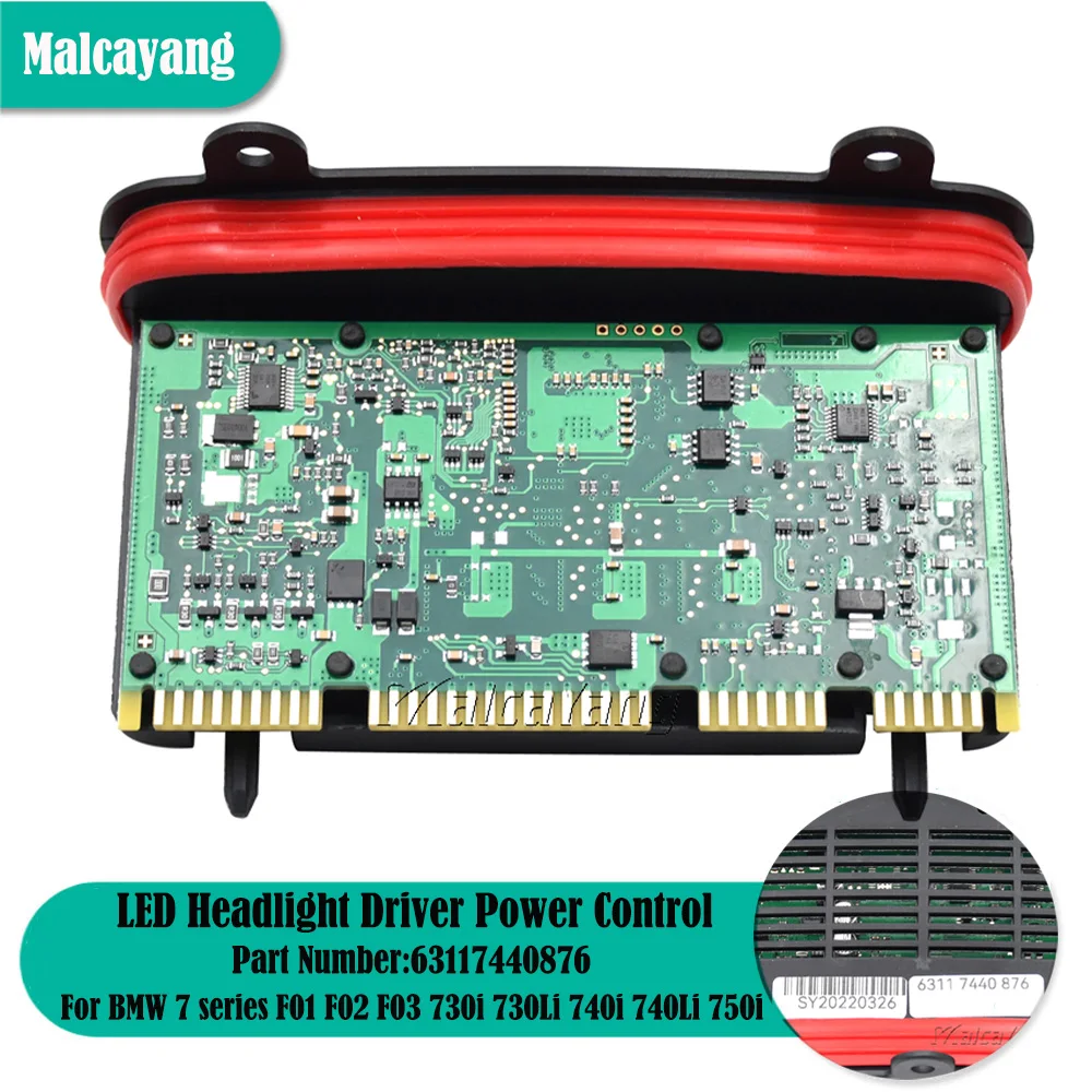 LED 헤드라이트 드라이버 전원 제어 유닛, 자동차 액세서리, BMW 7 시리즈 F01 F02 F03 730i 730Li ...