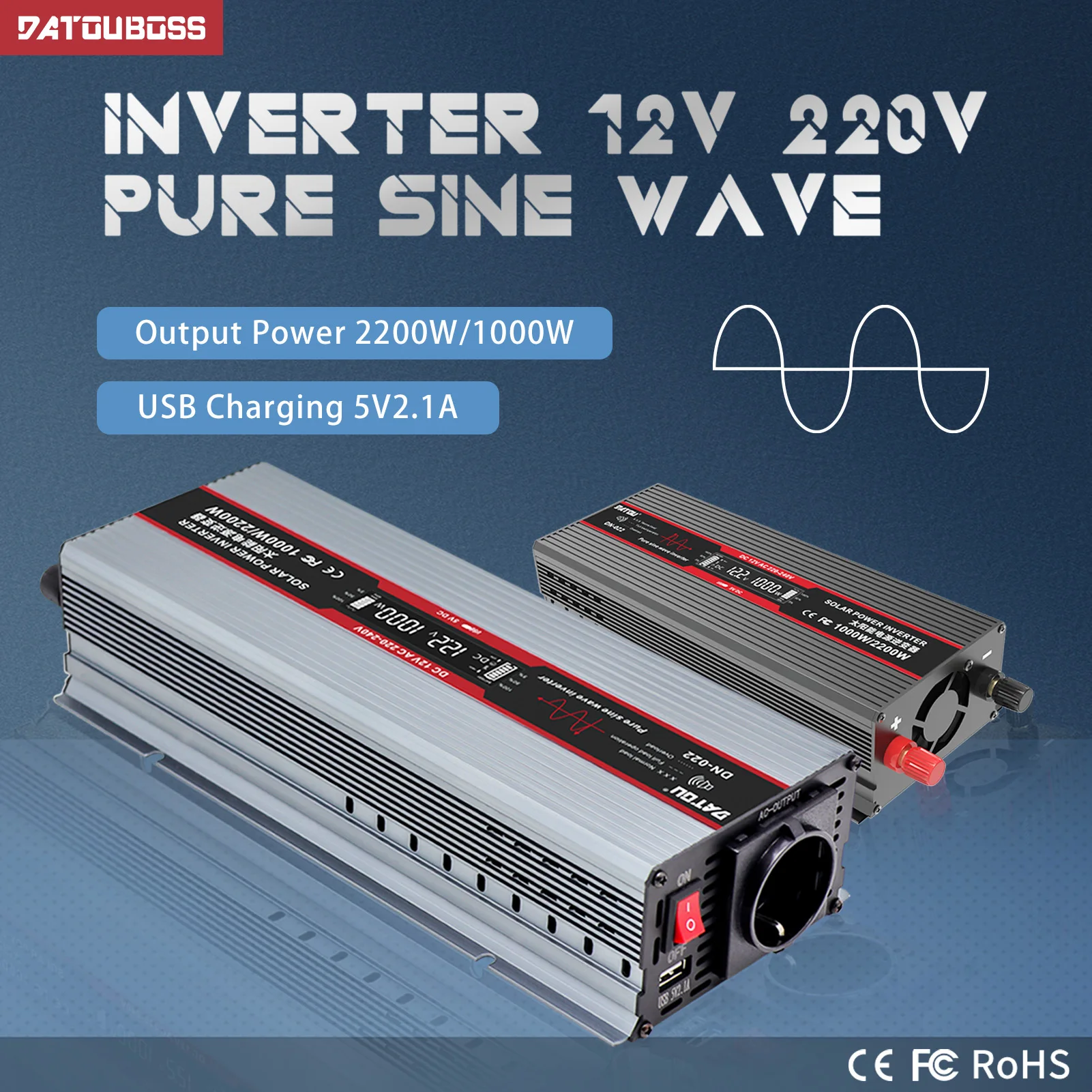 DATOUBOSS-Pure-Sine-Wave-Inverter-2200W-DC-12V-to-AC-220V-230V-Power ...