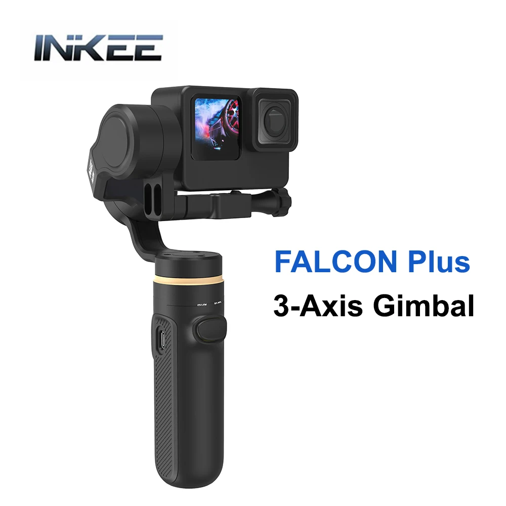 INKEE-FALCON-Plus-3-Axis-Gimbal-Stabilizer-Anti-Shake-Action-Cameras ...