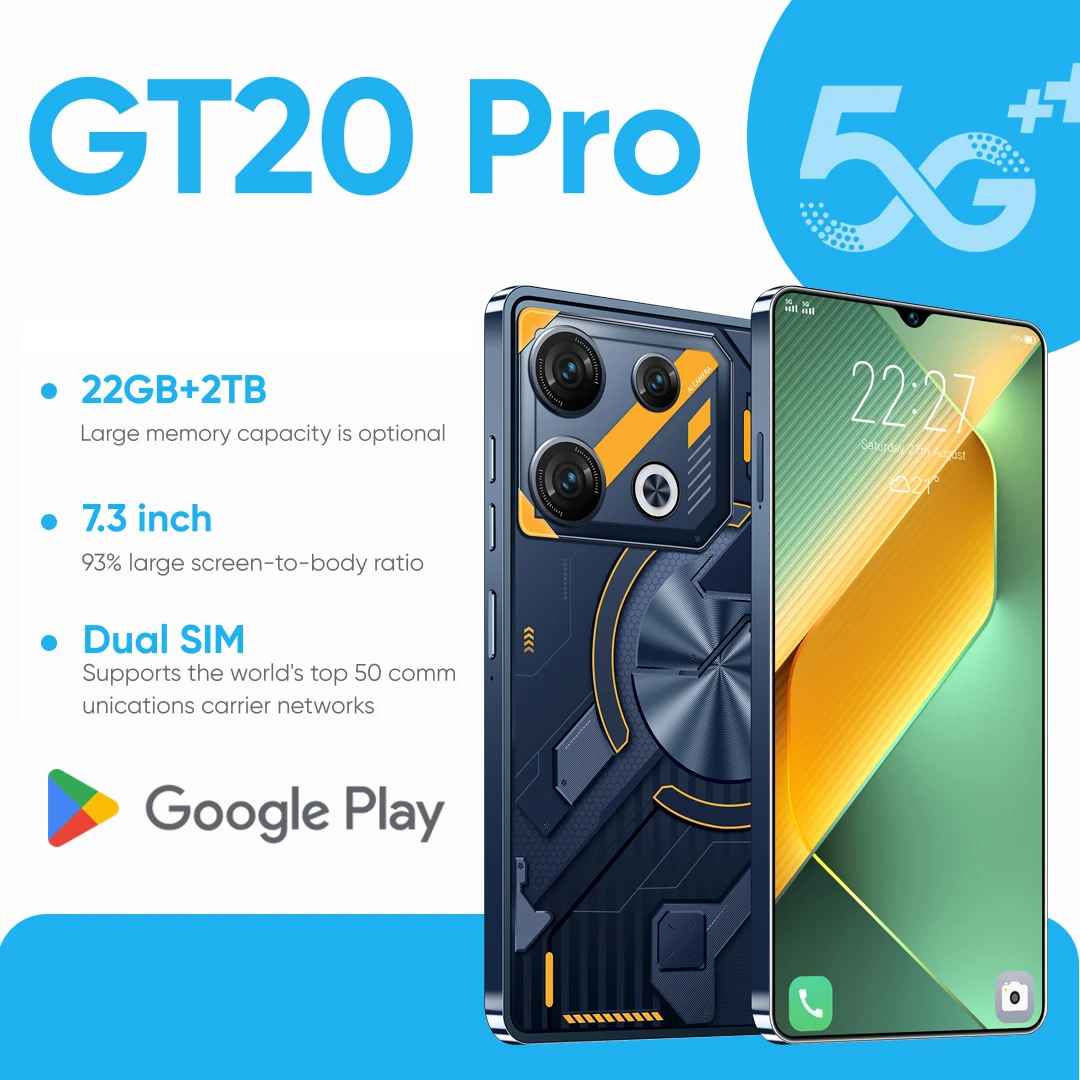 Original-GT20-Pro-Dual-SIM-Smartphone-telefones-celulares-desbloqueados ...