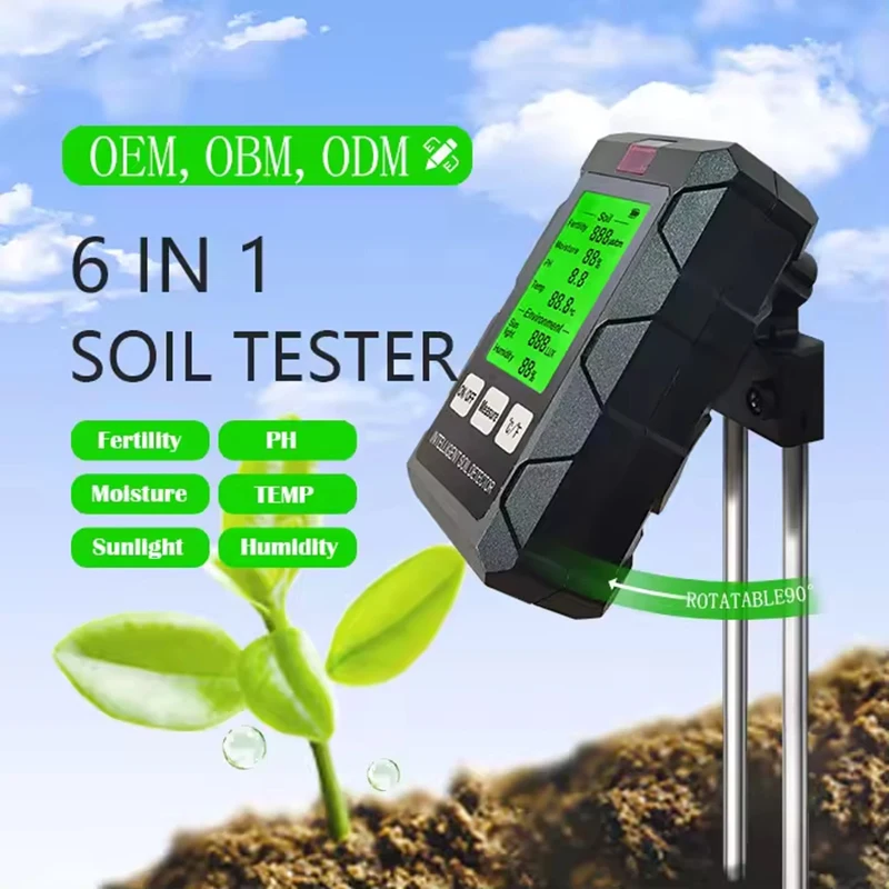 Soil Detector For Gardening And Planting Soil Fertility Moisture ...
