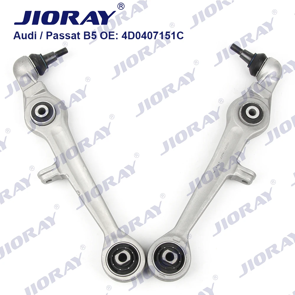 Jioray Pair Front Lower Suspension Control Arm Support Arm For Audi A4 ...