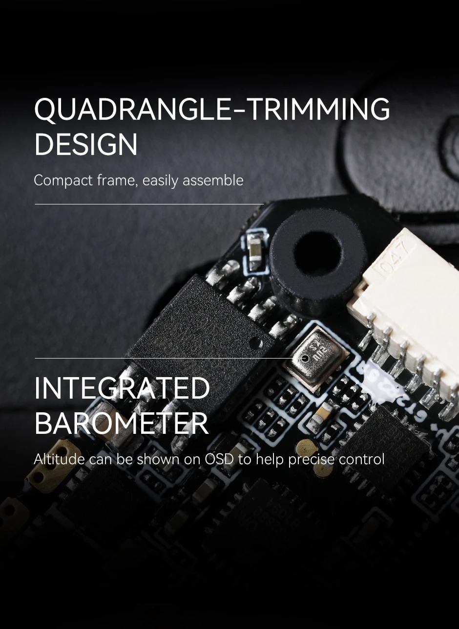 T-MOTOR F7 35A/45A 2-6S AIO - MPU 시리즈 자이로스코프 호환 P1804/F2204/F2203.5 모터 ...