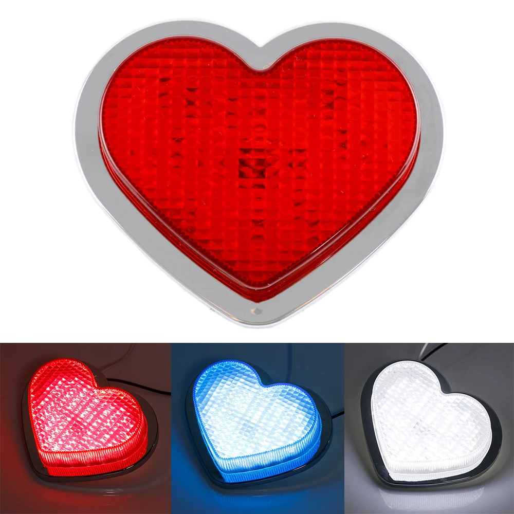 JDM-Heart-Shaped-Japanese-Style-LED-Light-Side-Marker-Indicators-Turn ...