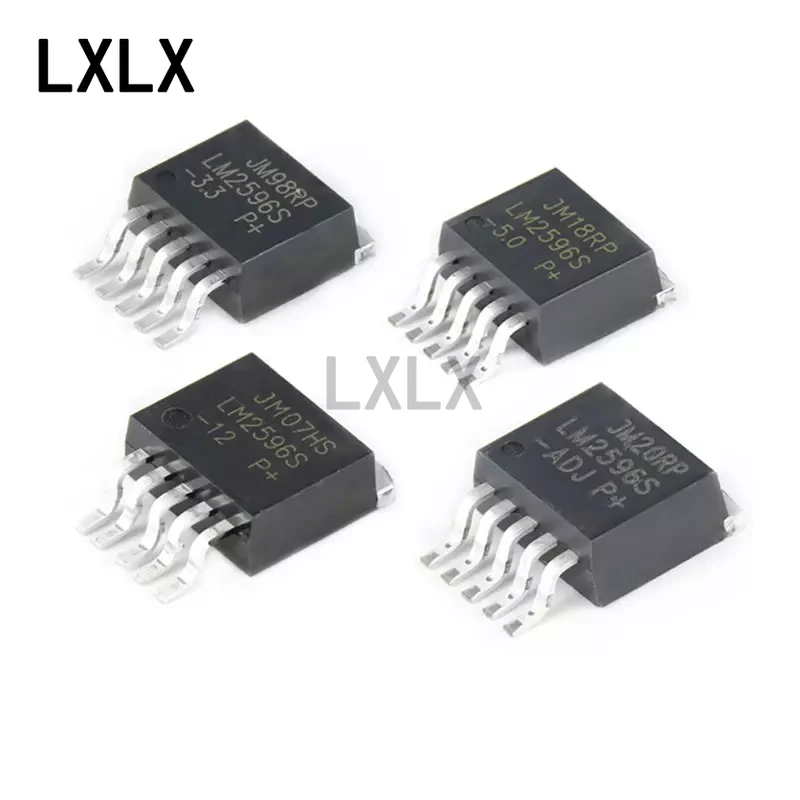 LM2596S 5.0 de LM2596S ADJ, LM2596S 3.3, LM2596S, LM2596, 2596 a 263, 2596S, 10 50 Uds ...