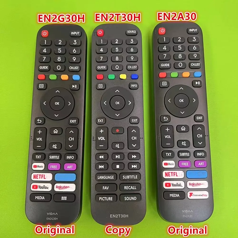 Original Hisense 4K UHD LED Smart TV Remote Control OF EN2G30H EN2Q30H ...