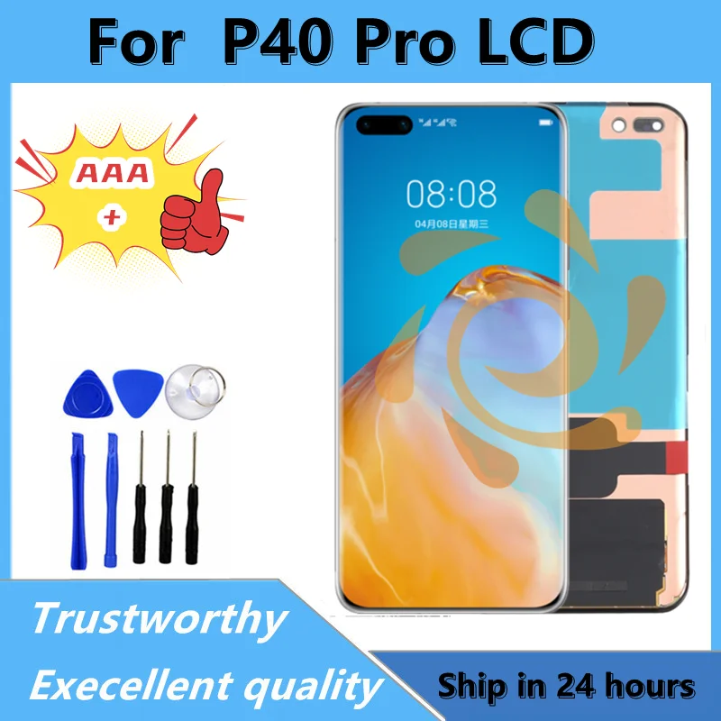 100-Test-For-Huawei-P40-Pro-LCD-Display-Touch-Screen-With-Frame-6-58 ...