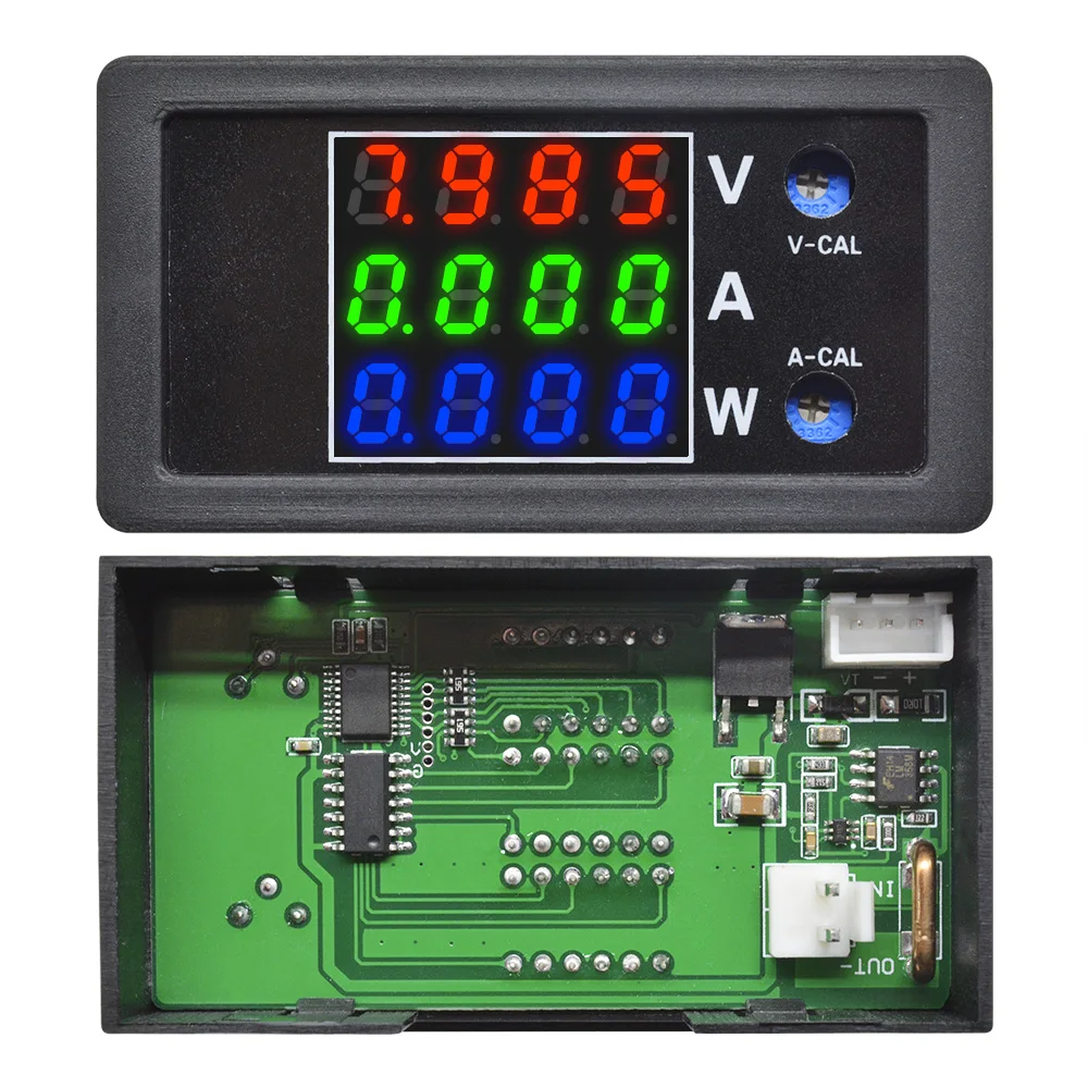 1000W-Digital-Voltmeter-Ammeter-Wattmeter-Voltage-Current-Energy-Meter ...